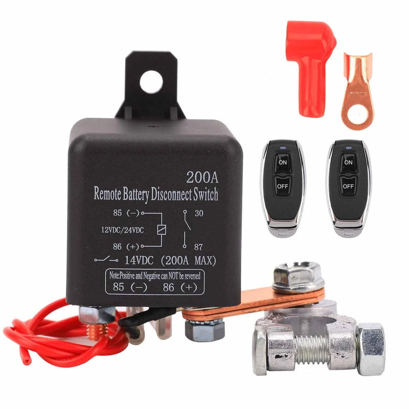 FEITON 200A Rated 360A Starting Current Remote Battery Disconnect Swit ...