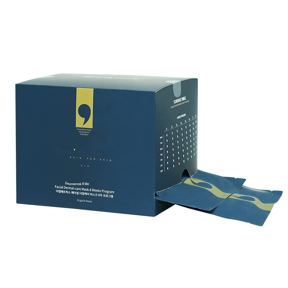 DERM·ALL MATRIX] Daily Facial Dermal-care (35g/sheet) Overnight mask p ...