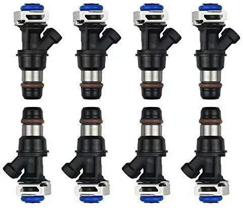 ‎BLUE ELF - 8 x Fuel Injector for Delphi 01-07 G*M Chevy G*MC Truck 4 ...