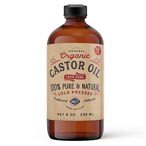 NATURAL CASTOR OIL, 100% Pure, Cold Pressed, Hexane Free, For Hands, D ...