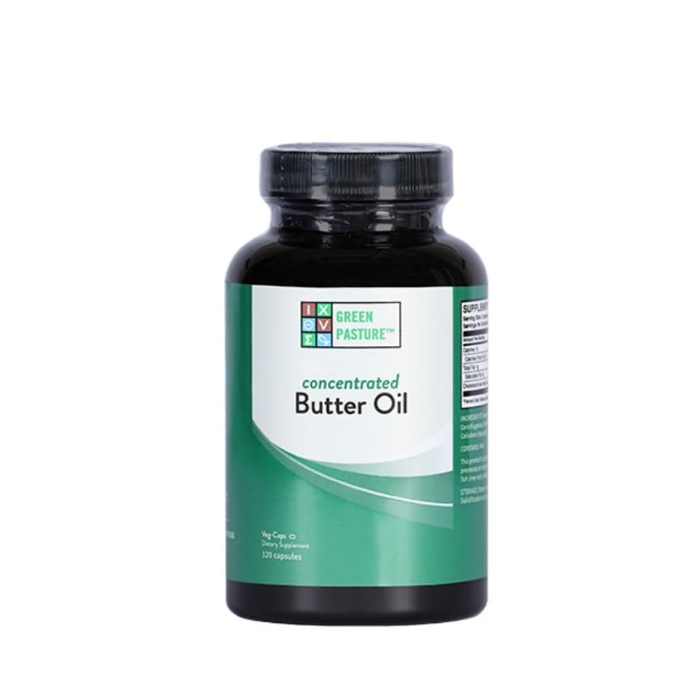 Green Pasture Concentrated Butter Oil Capsules – Under Yours