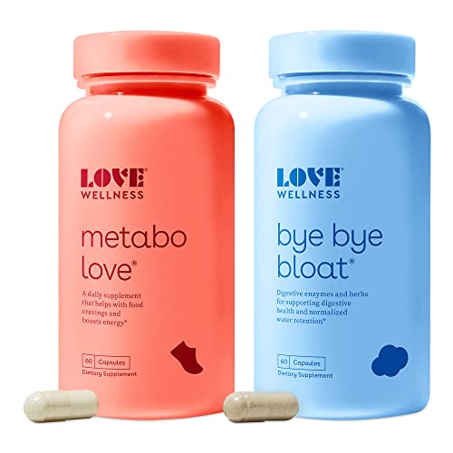 Love Wellness Boost & Reduce Bundle, Bye Bye Bloat & Metabolove | Meta ...