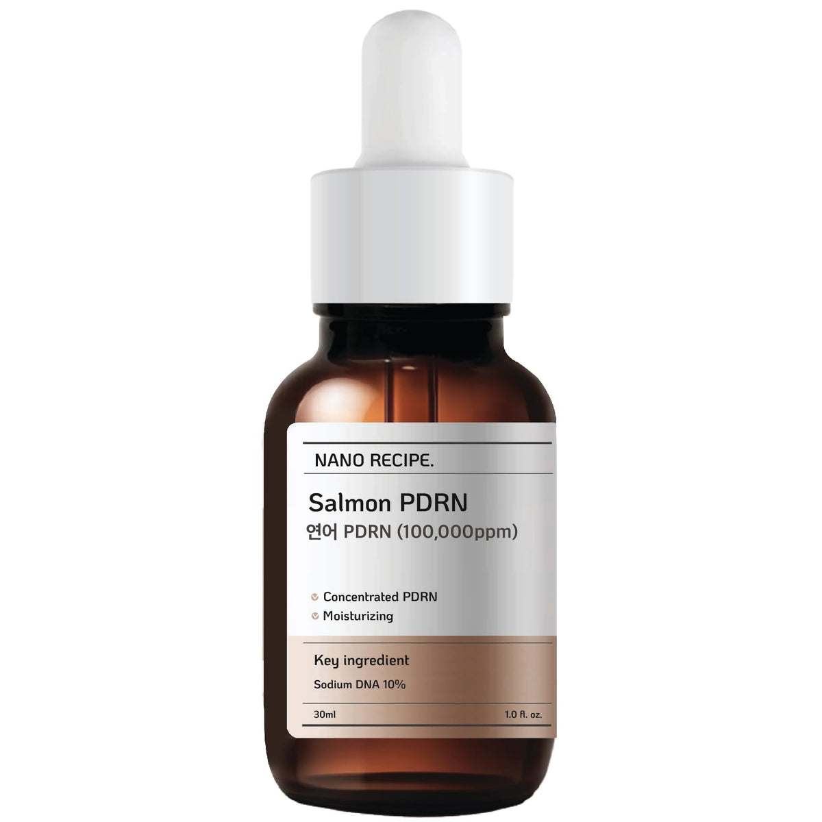 Nano Recipe Salmon PDRN (Salmon DNA) Concentrate 100,000 ppm | Mix 1-2 ...