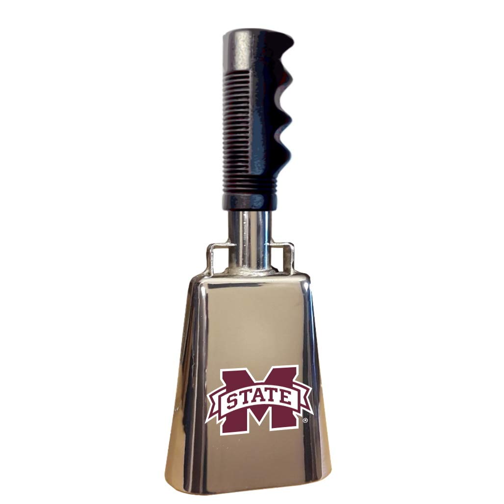 Chrome Plated Mississippi State 10-inch Cowbell with M-State Logo ...