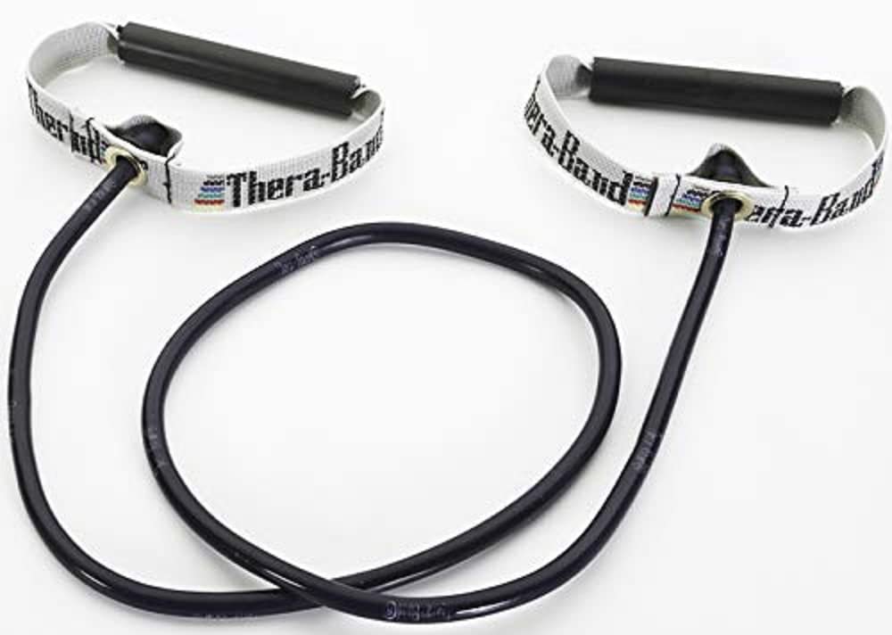 TheraBand Resistance Tubes, Professional Latex Elastic Tubing with Har ...