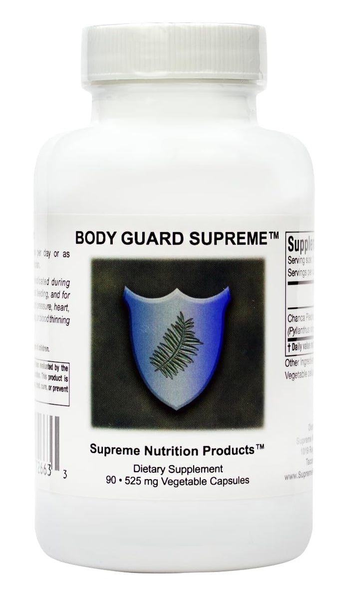 Supreme Nutrition Body Guard Supreme, 90 Pure Chanca Piedra Capsules ...
