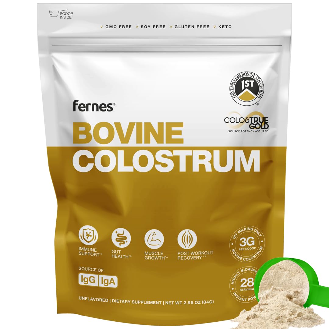 Grass Fed Whole Bovine Colostrum Powder for Women & Men – First Milkin ...
