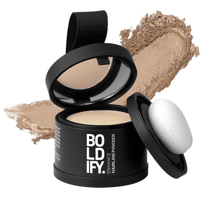 BOLDIFY Hairline Powder Instantly Conceals Hair Loss, Root Touch Up Ha ...
