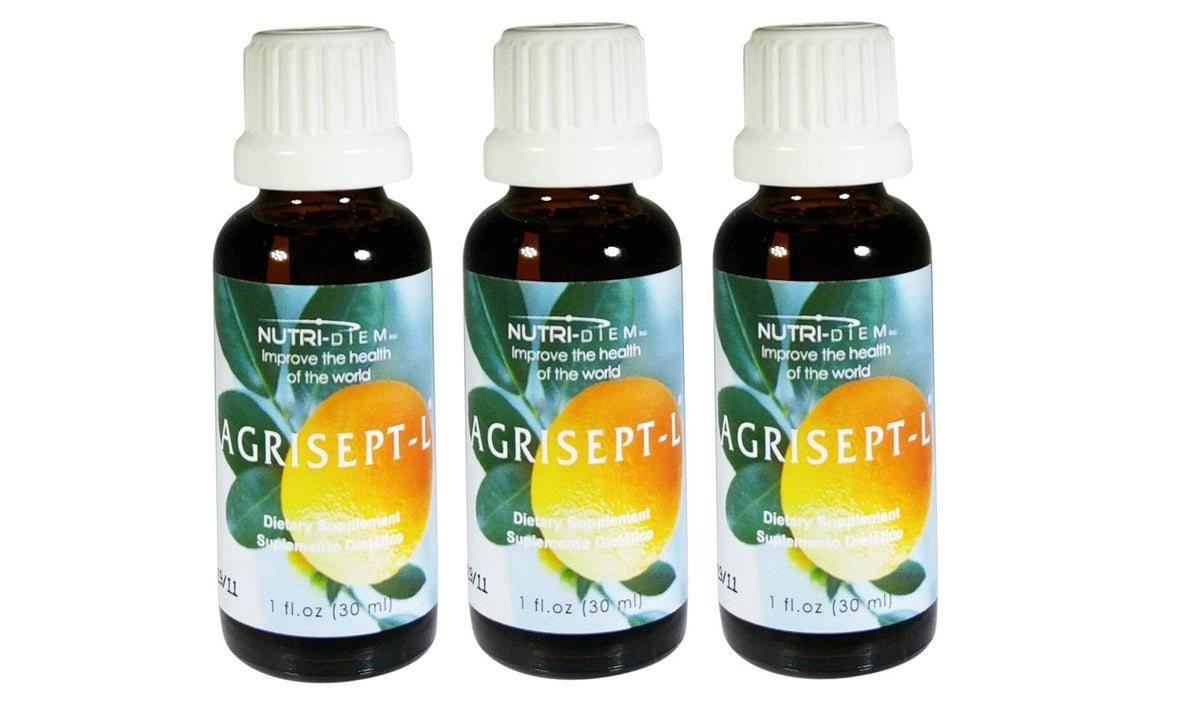 Nutri-Diem Agrisept - L Antioxidant 30ml (1 oz) 3 Bottles – Under Yours