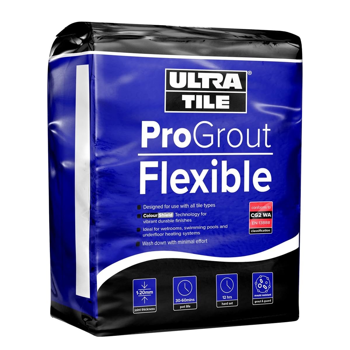 Ultra Tile Flexible Grout 3KG | Wetroom Swimming Pool Underfloor Heati ...