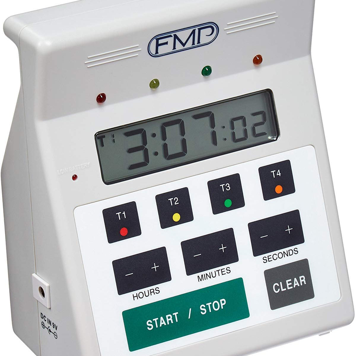FMP Digital 4 Channel Commercial Kitchen Countdown Timer, Water Resist ...