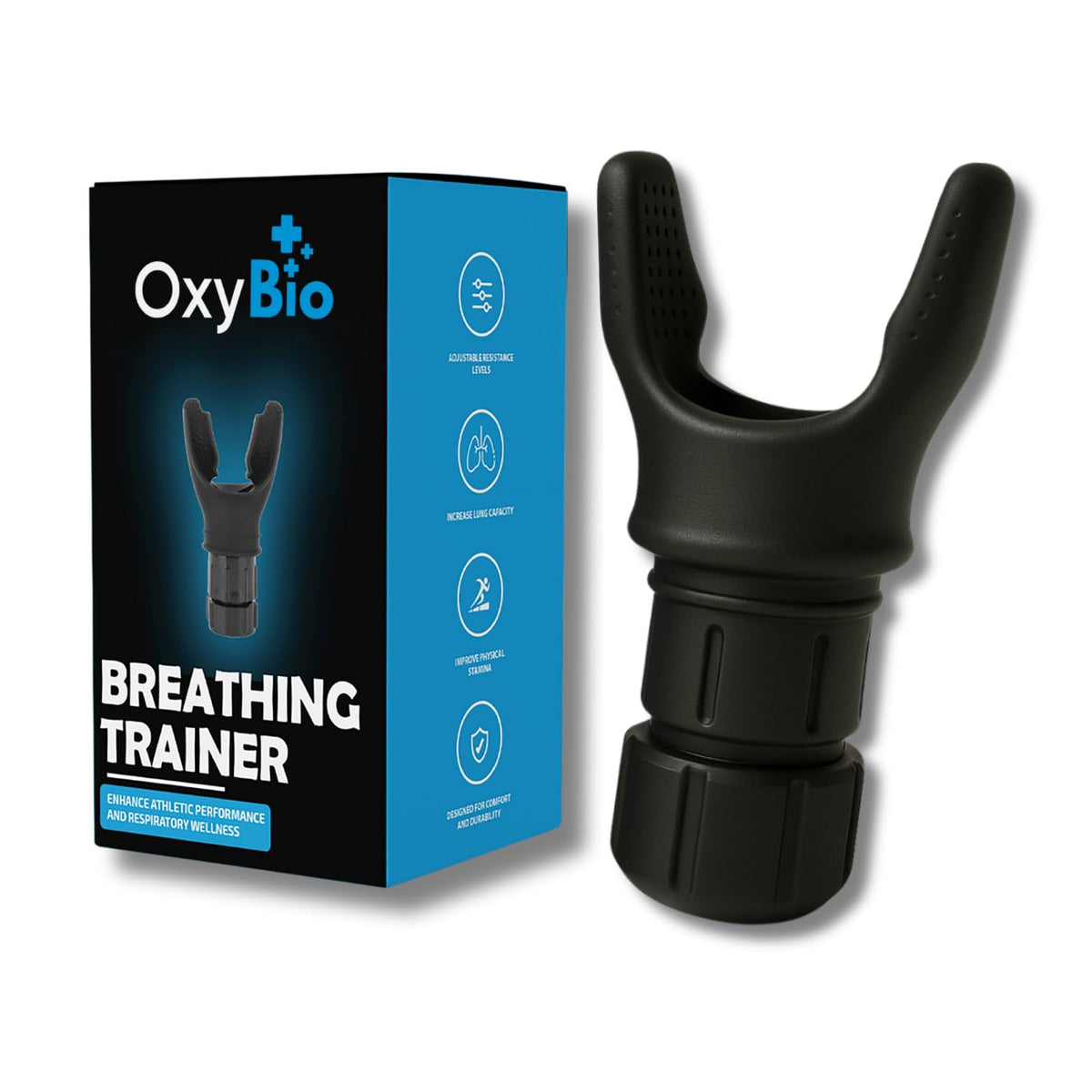 OxyBio Oxy Respiratory Trainer | Breathe Easier with Stronger Lungs ...