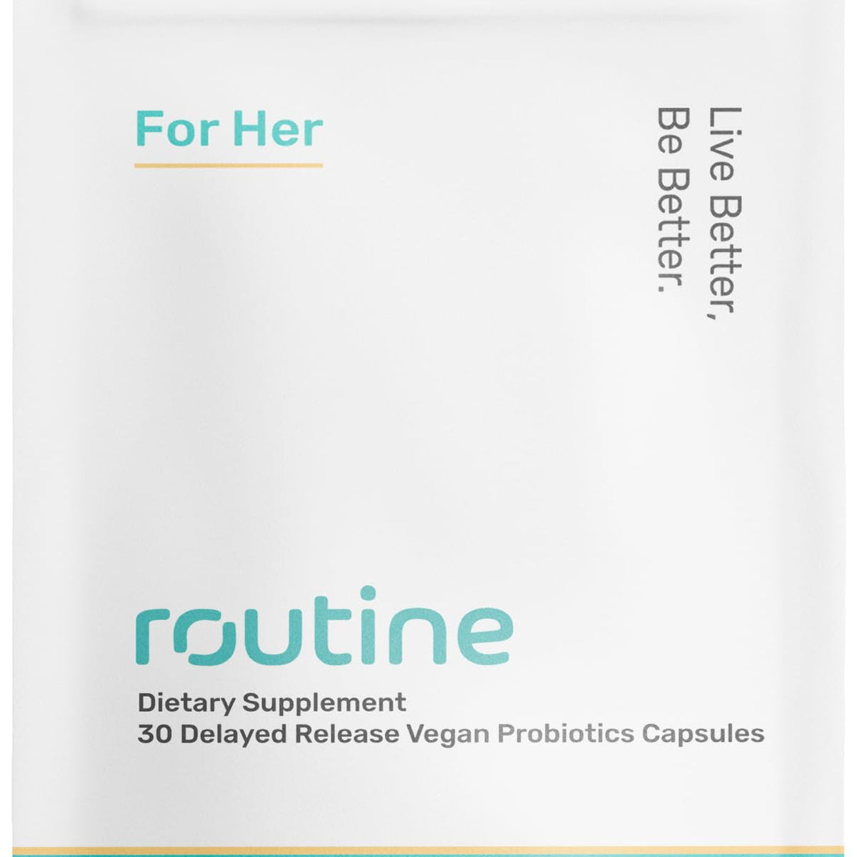 Routine Women's Daily Probiotics for Digestive and Feminine Health - 2 ...