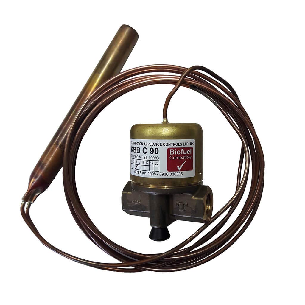 Teddington KBB 90 Degree Remote Fire Valve- 2 Metres – Under Yours