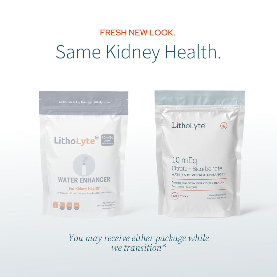 LithoLyte Kidney Health 15 mEq | Water & Beverage Enhancer for Kidney ...