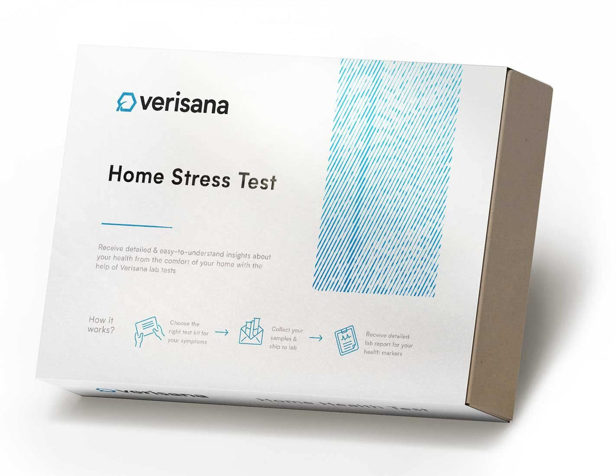 Home Stress Test – Saliva Test Kit for Daily Cortisol Levels – 4 Corti ...
