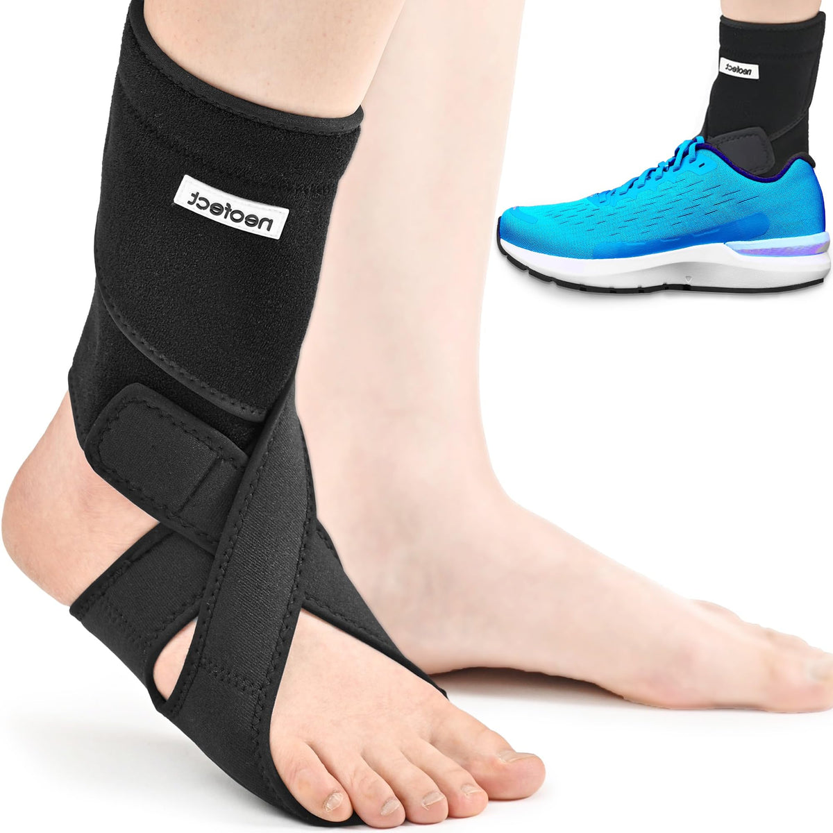 NEOFECT Drop Foot Brace - Adjustable AFO Ankle Brace for Walking & Str ...