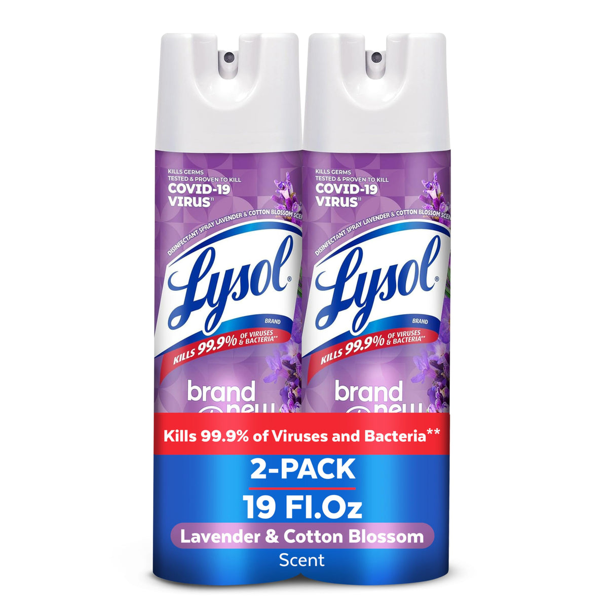 Lysol Disinfectant Spray, Sanitizing and Antibacterial Spray, For Disi ...
