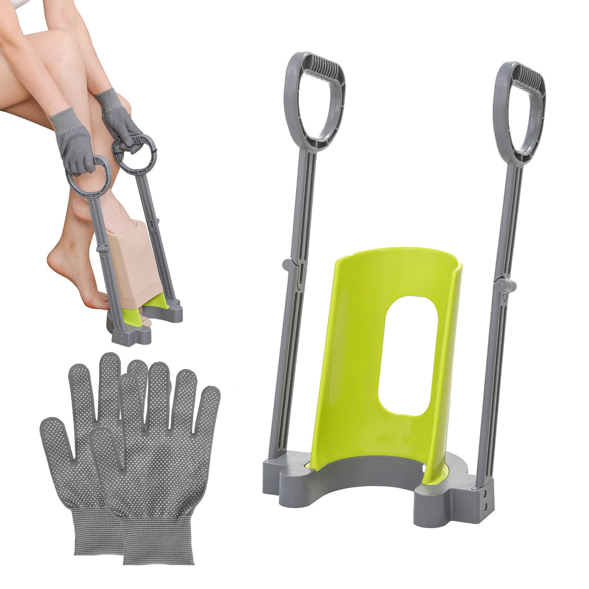 Compression Sock Aid Device - Helper Device for Putting on Compression ...