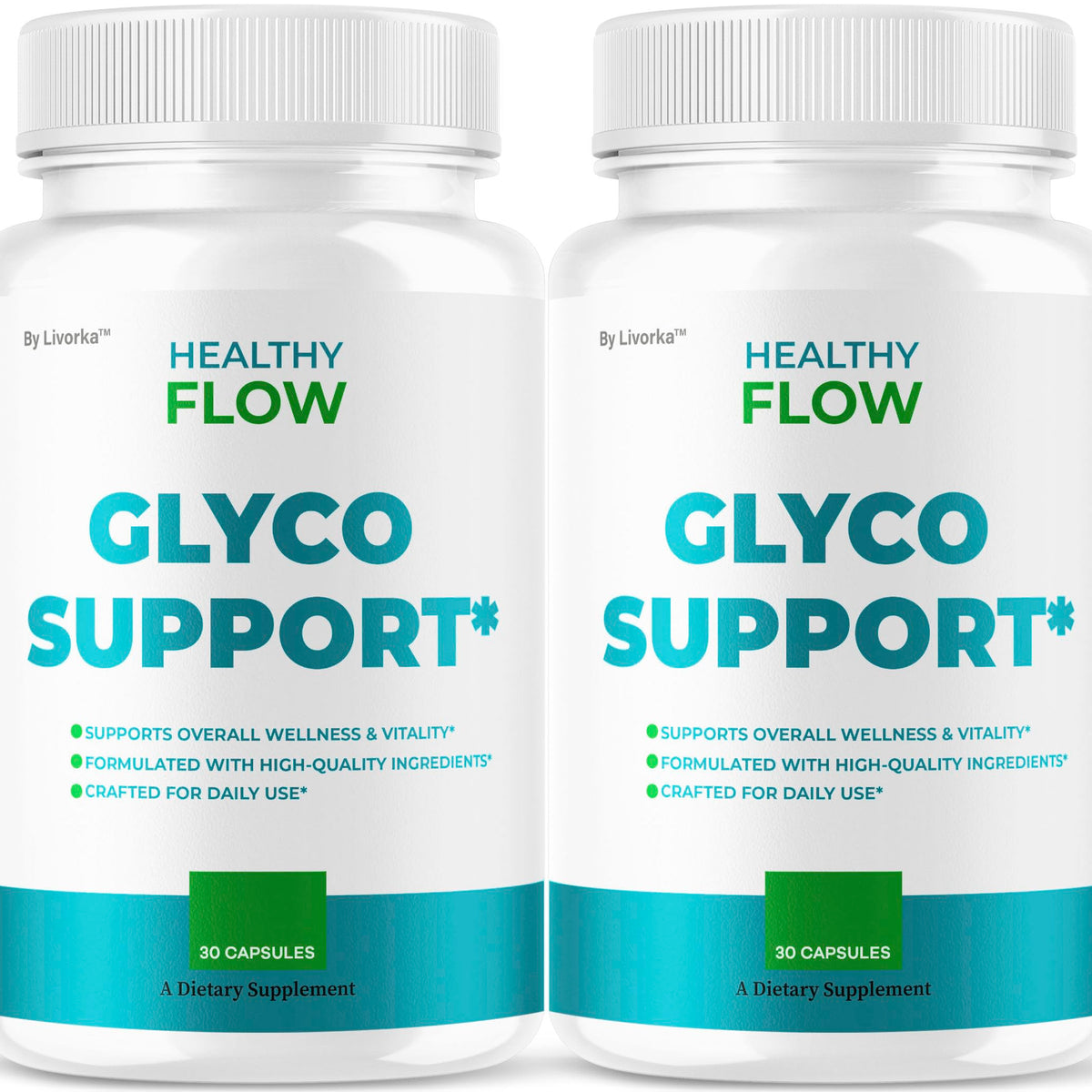 (2 Pack) Healthy Flow Capsules - Official HealthyFlow Supplement Suppo ...