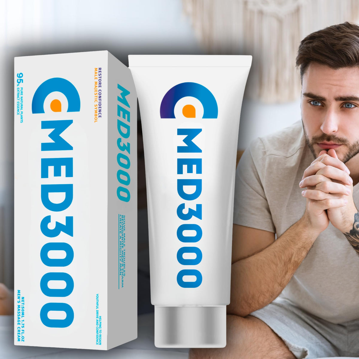 Irvy Med3000 Gel for Men – Advanced Formula for Thickness, Size & Endu ...