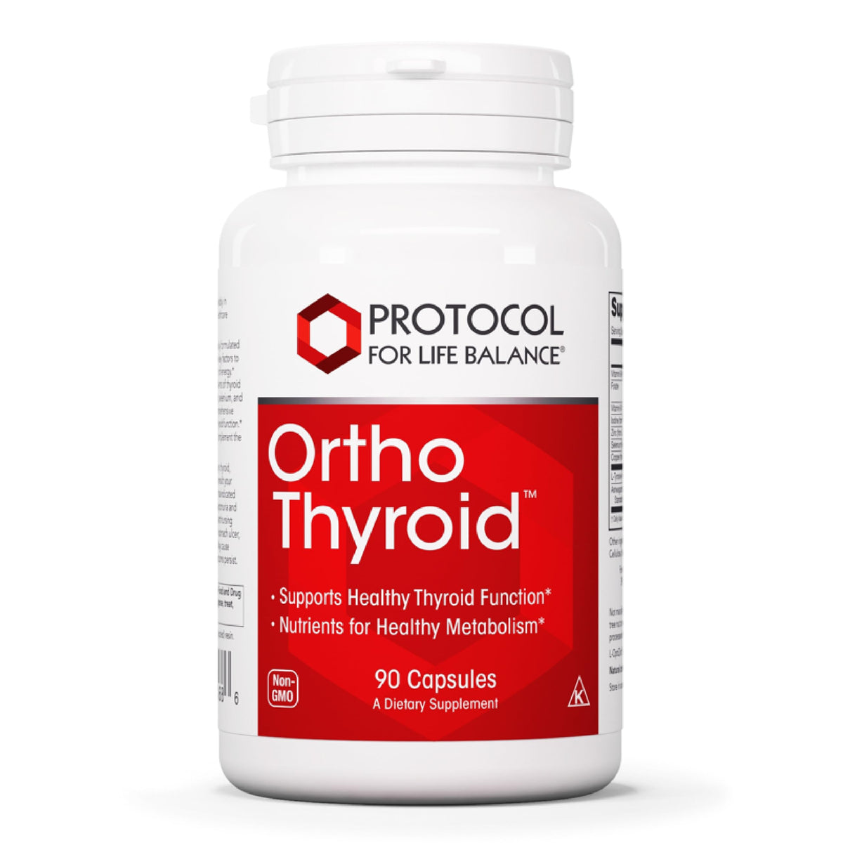 Protocol Ortho Thyroid - Supports Healthy Thyroid Function* - with Ash ...
