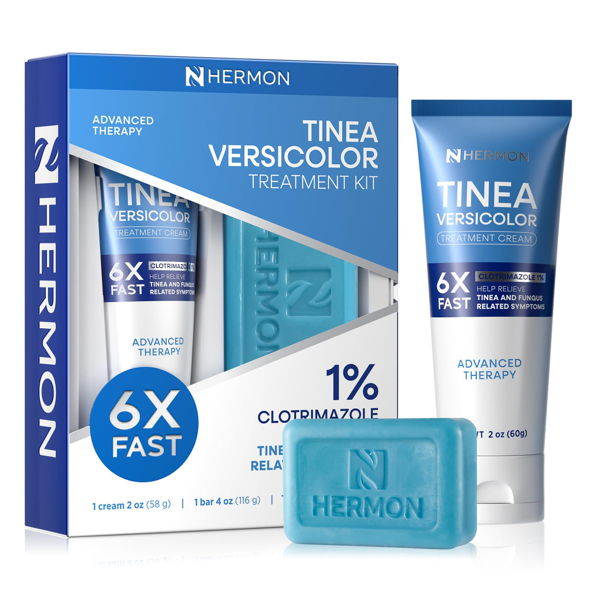 Tinea Versicolor Treatment Cream & Soap: Multi-Functional Clinically P ...