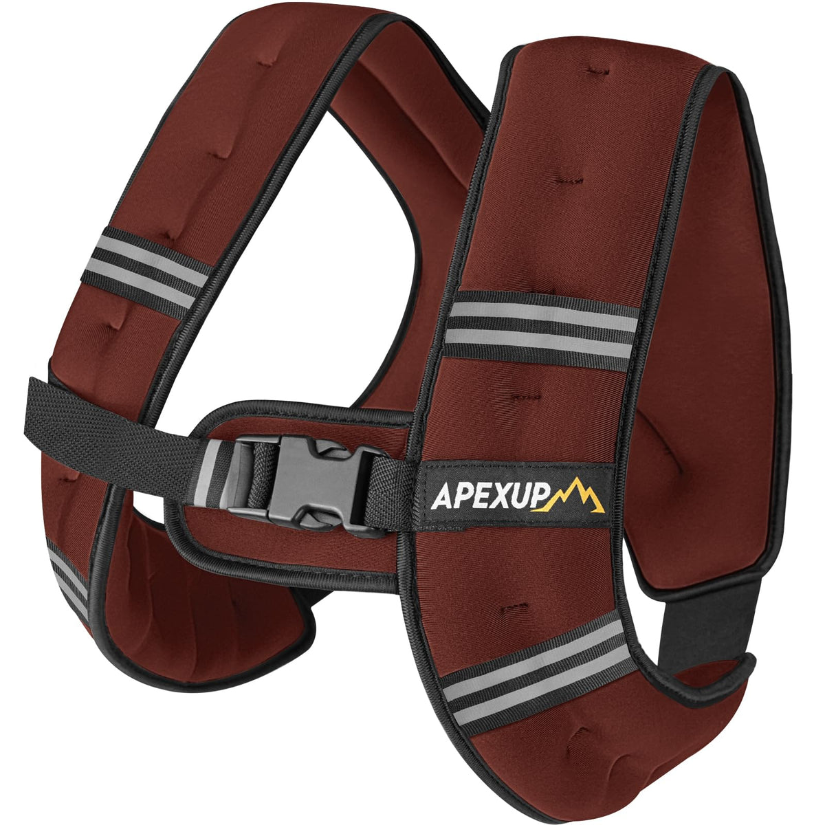 APEXUP Weighted Vest with 5lbs/10lbs/15lbs/20lbs/25lbs/30lbs Weights a ...