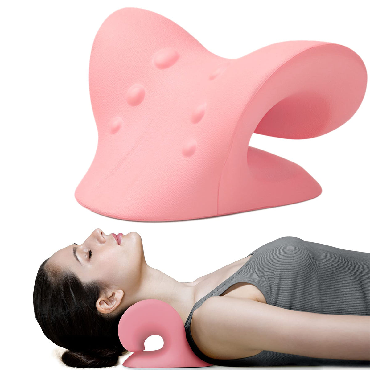 RESTCLOUD Neck and Shoulder Relaxer, Cervical Traction Device for TMJ ...