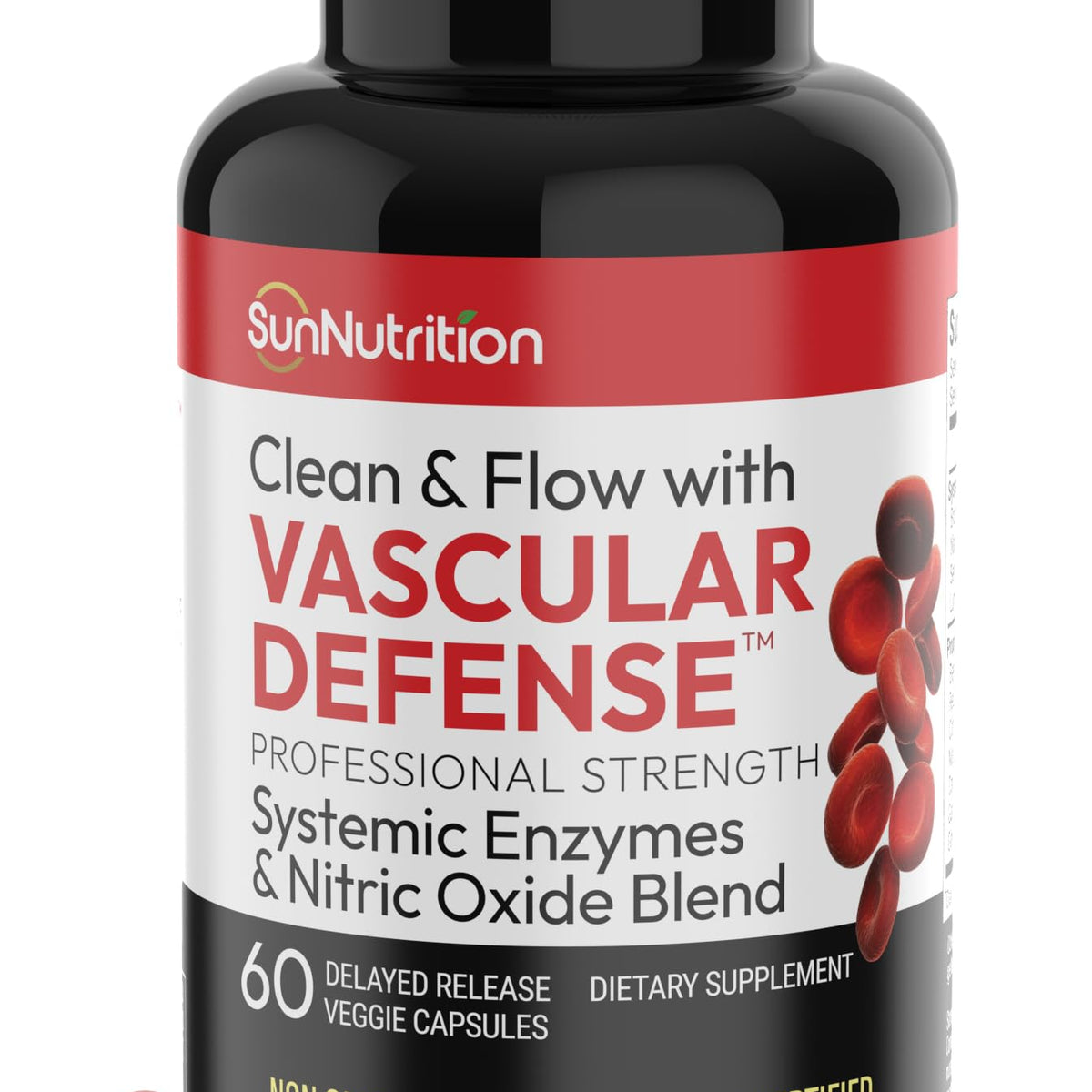 SunNutrition Nattokinase Supplement Nitric Oxide Capsules Beet Root Ex ...
