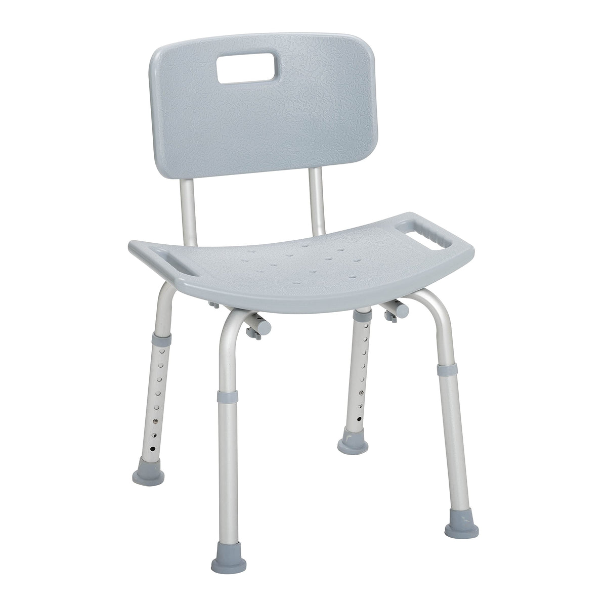 Drive Medical RTL12202KDR Shower Chair with Back, Adjustable Stool wit ...