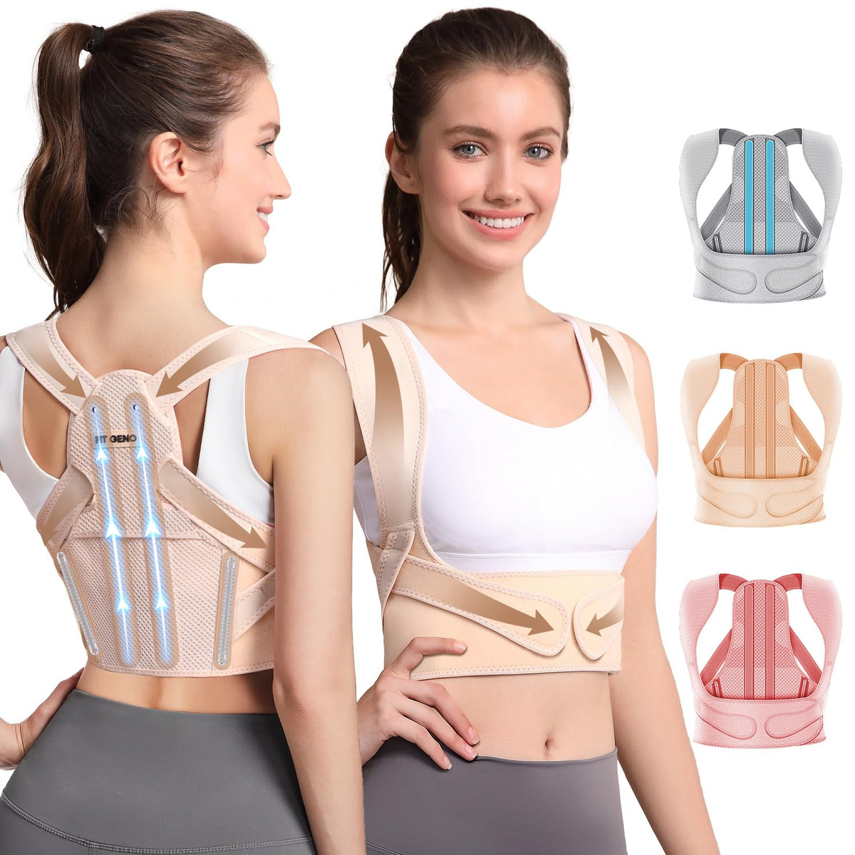 Posture Corrector for Women and Men: Improve Posture Correct Hunchback ...