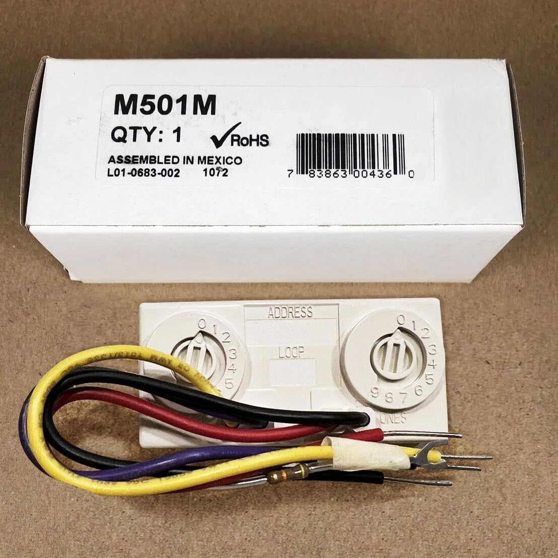 System Sensor M501M Addressable Mini Monitor Module – Under Yours