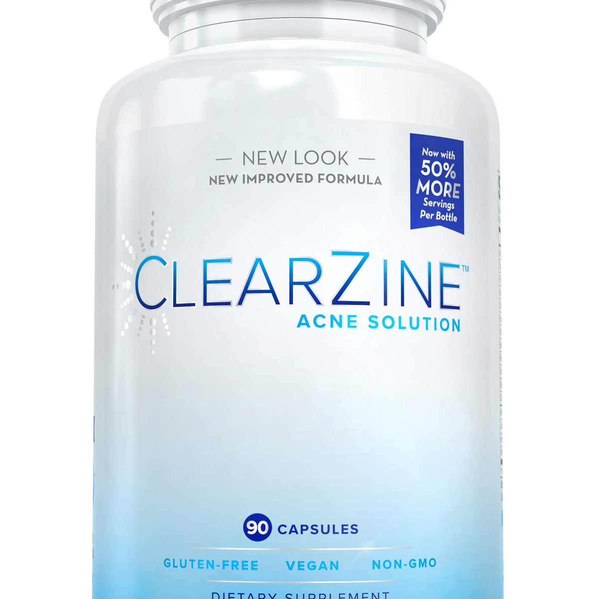 ClearZine Acne Pills for Teens & Adults | Clear Skin Supplement, Vitam ...