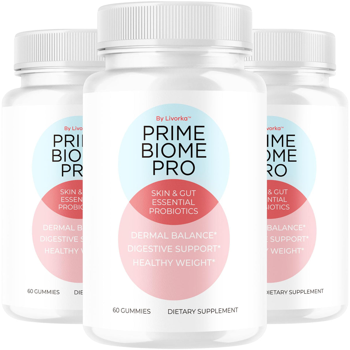 (3 Pack) Prime Biome Pro Gummies - Prime Biome Gummies Pro for Skin ...