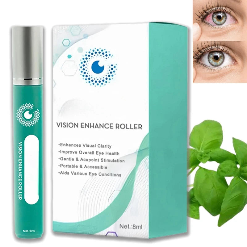 Vision Enhance Roller Medilisk,Cooling Roll-On Applicator for Tired Ey ...