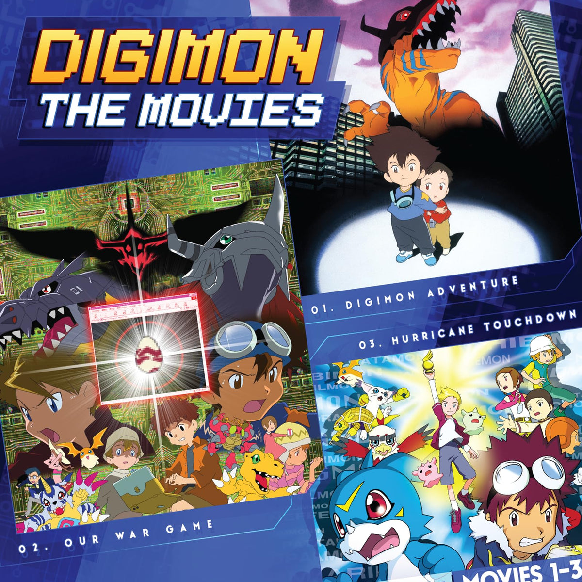 Digimon The Movies 1-3 Collection [Blu-ray] – Under Yours