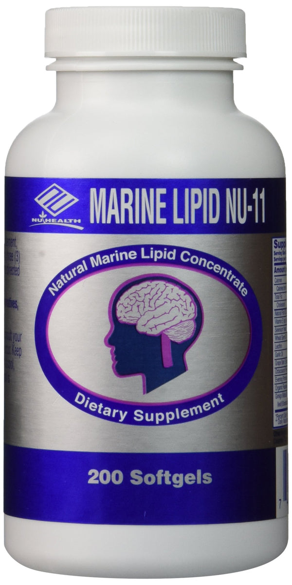 Nu Health Marine Lipid Nu-11 Dietary Supplement (200 softgels) – Under ...