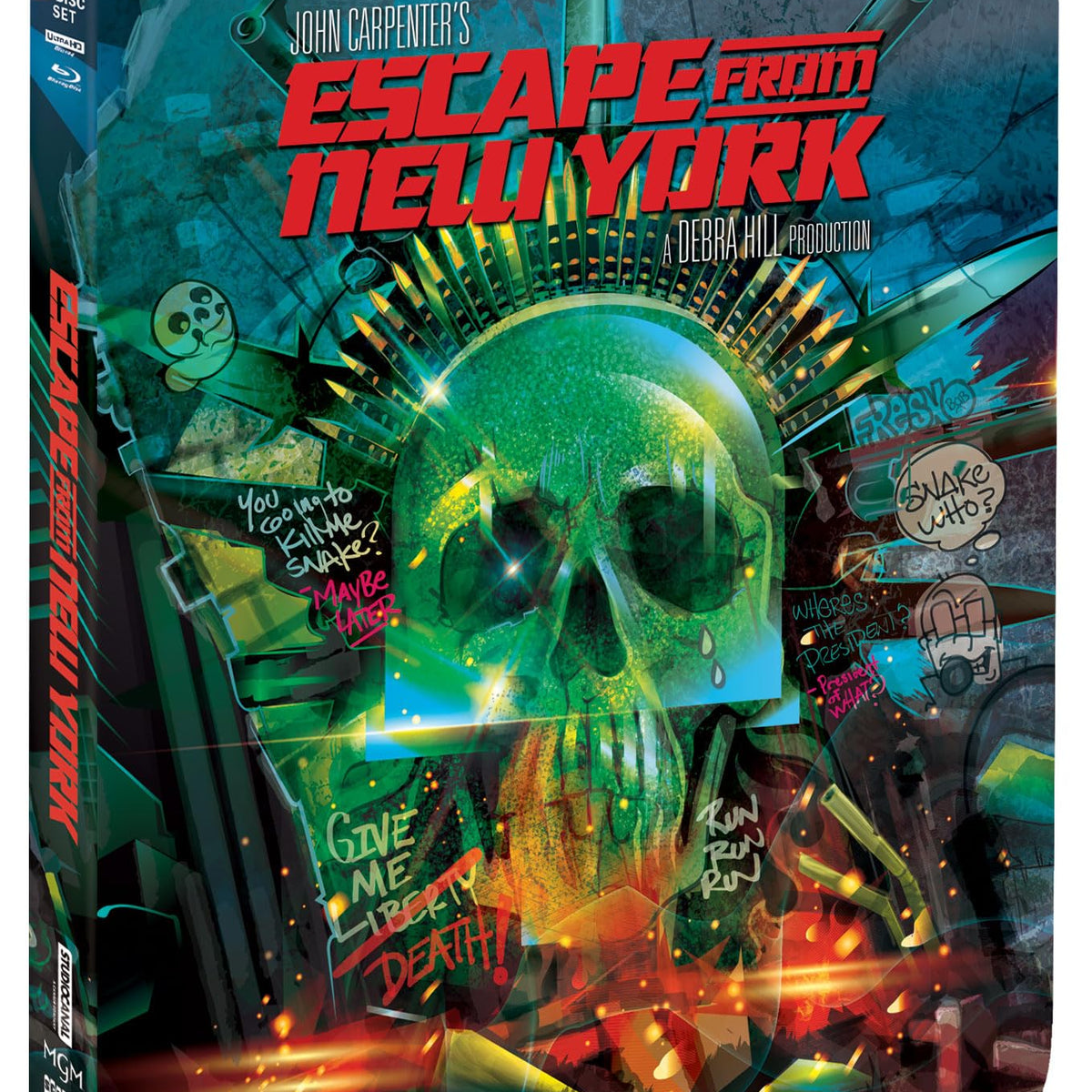 Escape from New York - Limited Edition Steelbook 4K Ultra HD + Blu-ray ...
