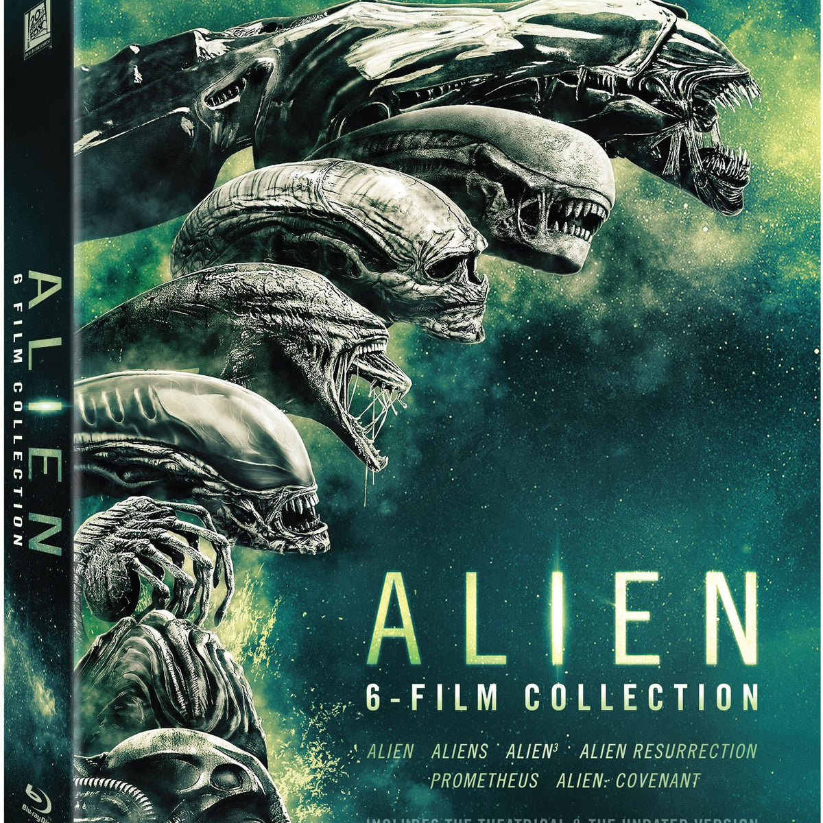 Alien/Aliens/Alien Iii/Alien: Resurrection/Prometheus/Alien: Covenant ...