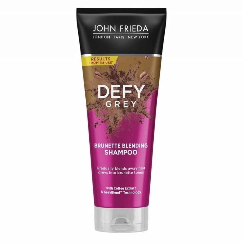 John Frieda Defy Grey Brunette Blending Shampoo 250 Ml, Disguise And H ...