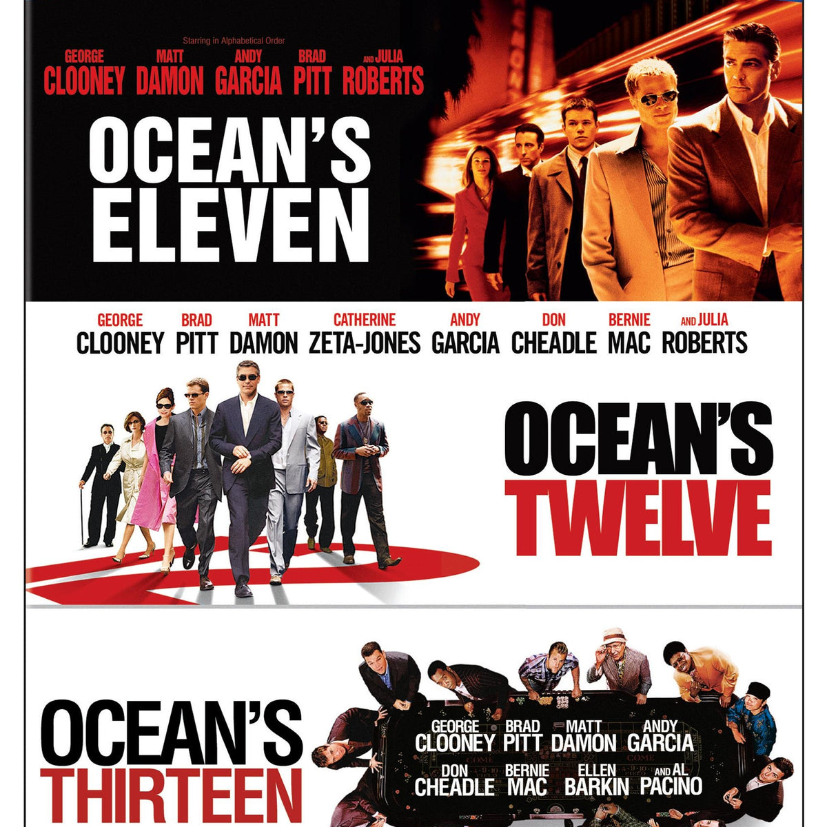 Ocean's Triple Feature (Eleven / Twelve / Thirteen) [Blu-ray] – Under Yours