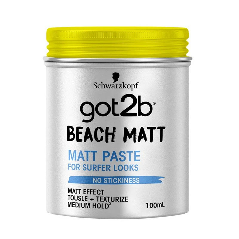 Schwarzkopf Got2b Beach Matt Matt Paste 100mL – Under Yours