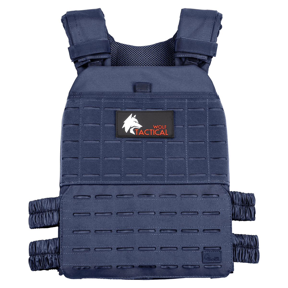 WOLF TACTICAL Adjustable Weighted Vest – WODs, Strength and Endurance ...
