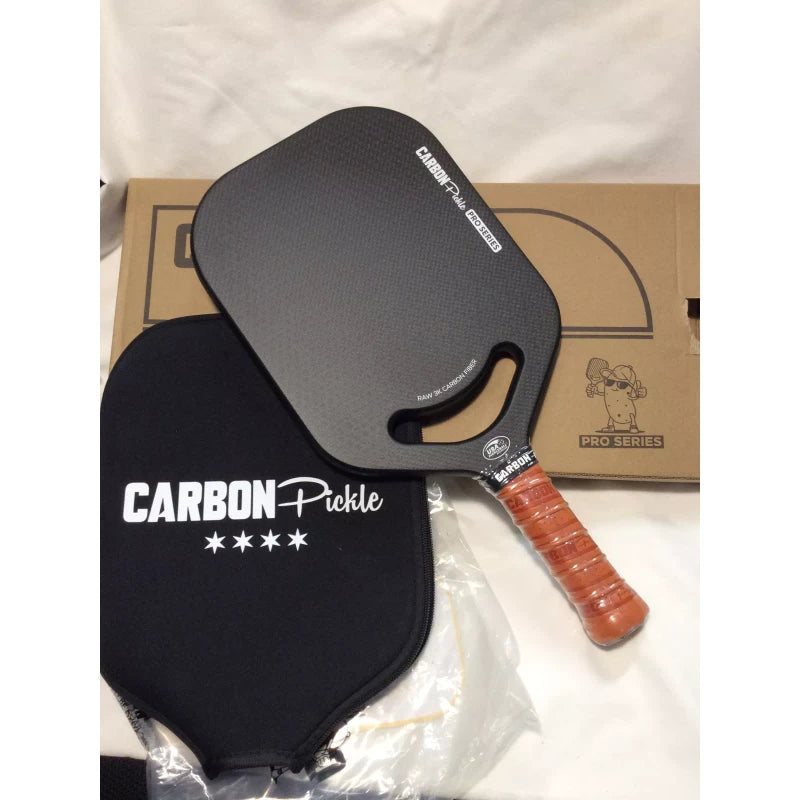 CarbonPickle NEW Pickleball Paddle 3K Carbon Fiber Pickle Pro Series w ...