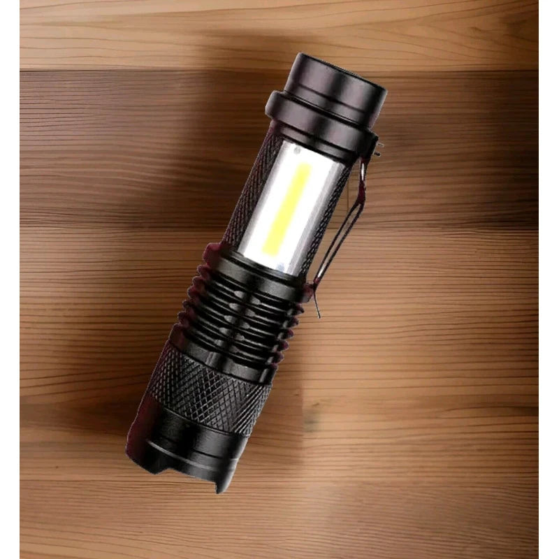 CARBINOX Tactical EDC Mini- ULTRA 500 Lumens Rechargeable Flashlight ...