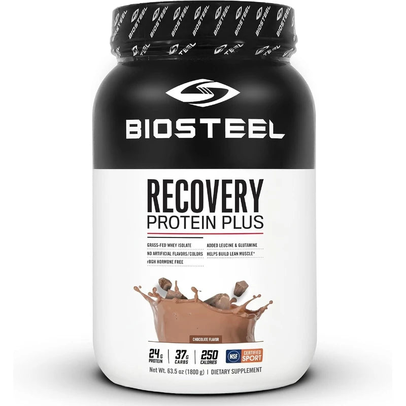 Biosteel Recovery Protein Plus Grass Fed Whey Protein Isolate - Chocol ...