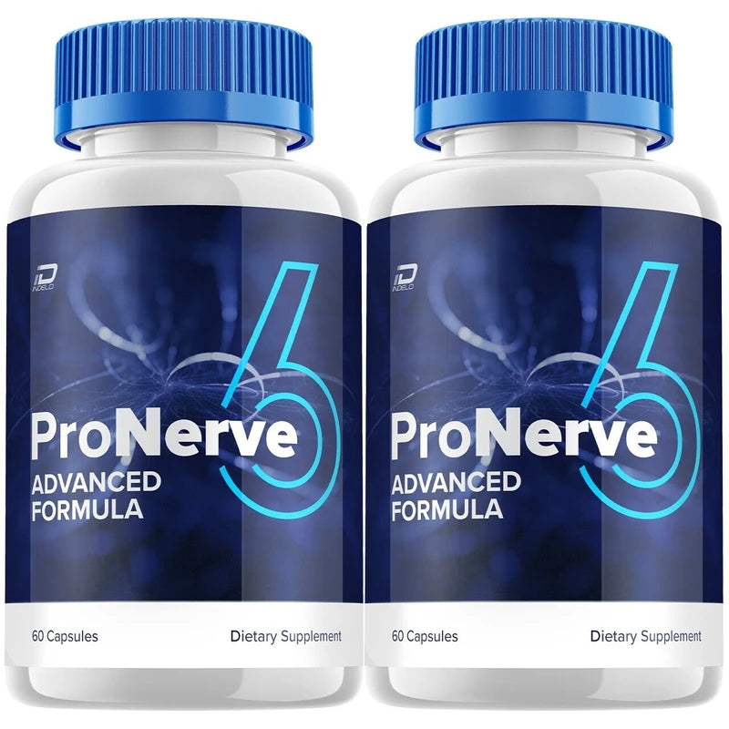 Pronerve 6 (2 Pack) ProNerve 6 Capsules Advanced Nerve Formula Nerve P ...