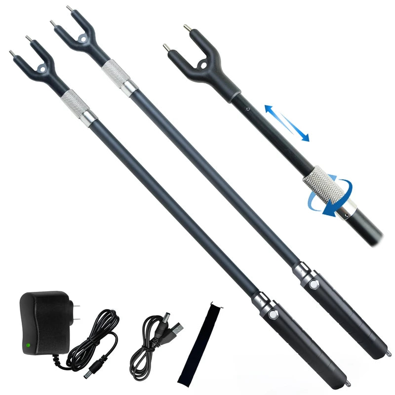 Kehail Retractable Aluminum Cattle Prod, 43.6" Waterproof Cattle Prod ...