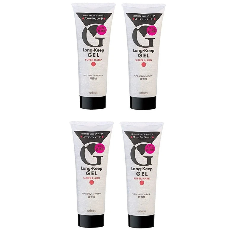 MANDOM Long Keep Gel, Super Hard, 8.9 oz (225 g) x 4 Packs – Under Yours
